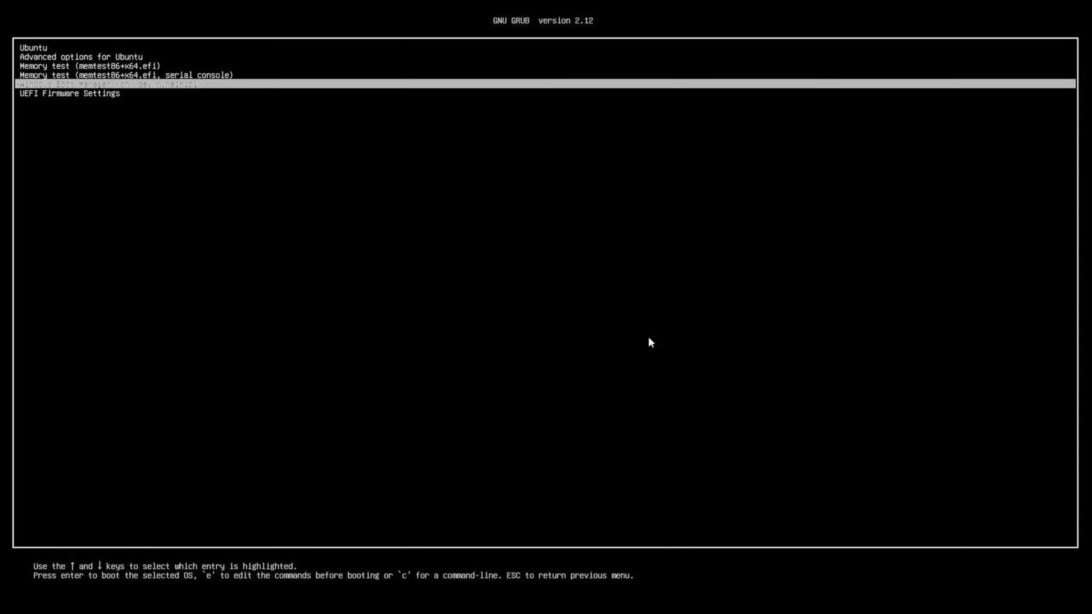 Ubuntu Desktop と Windows11 のデュアルブート環境を作る – WPcoding.net